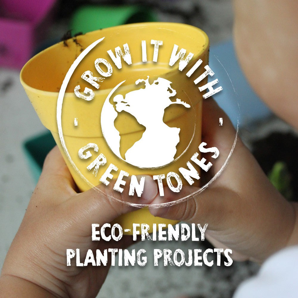 Green Tones | Recycled Picnicware & Eco Grow Pots
